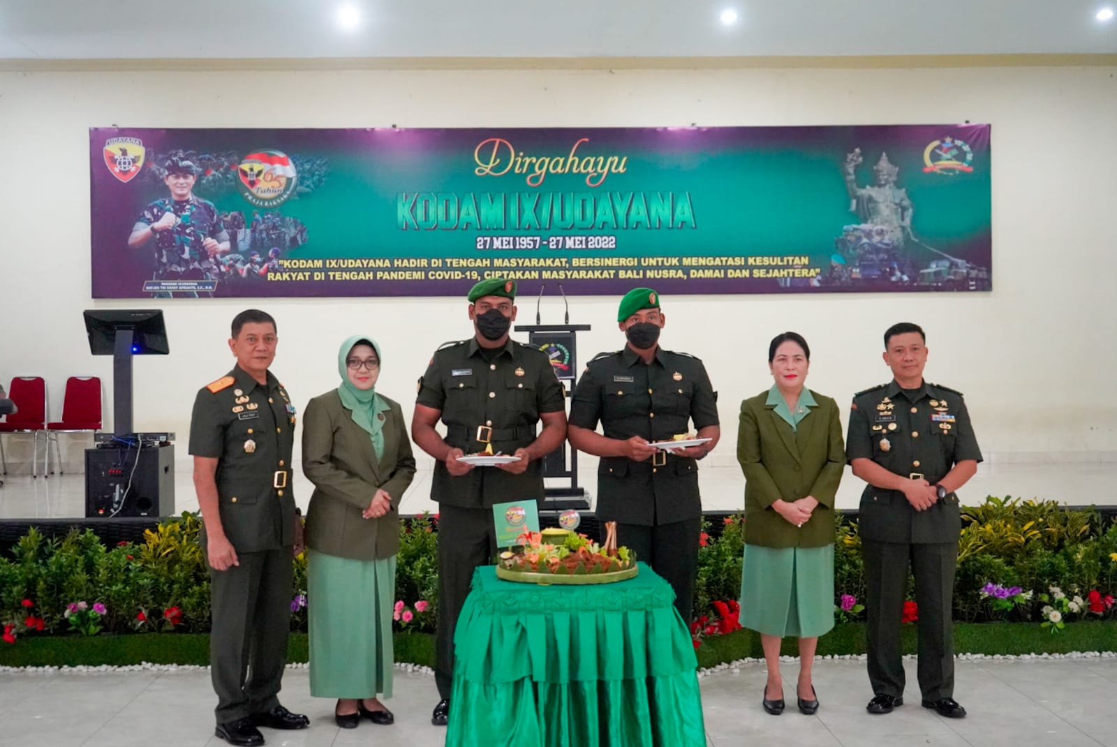 Korem 162/WB Gelar Acara Syukuran dan Doa Bersama di HUT Kodam IX ...